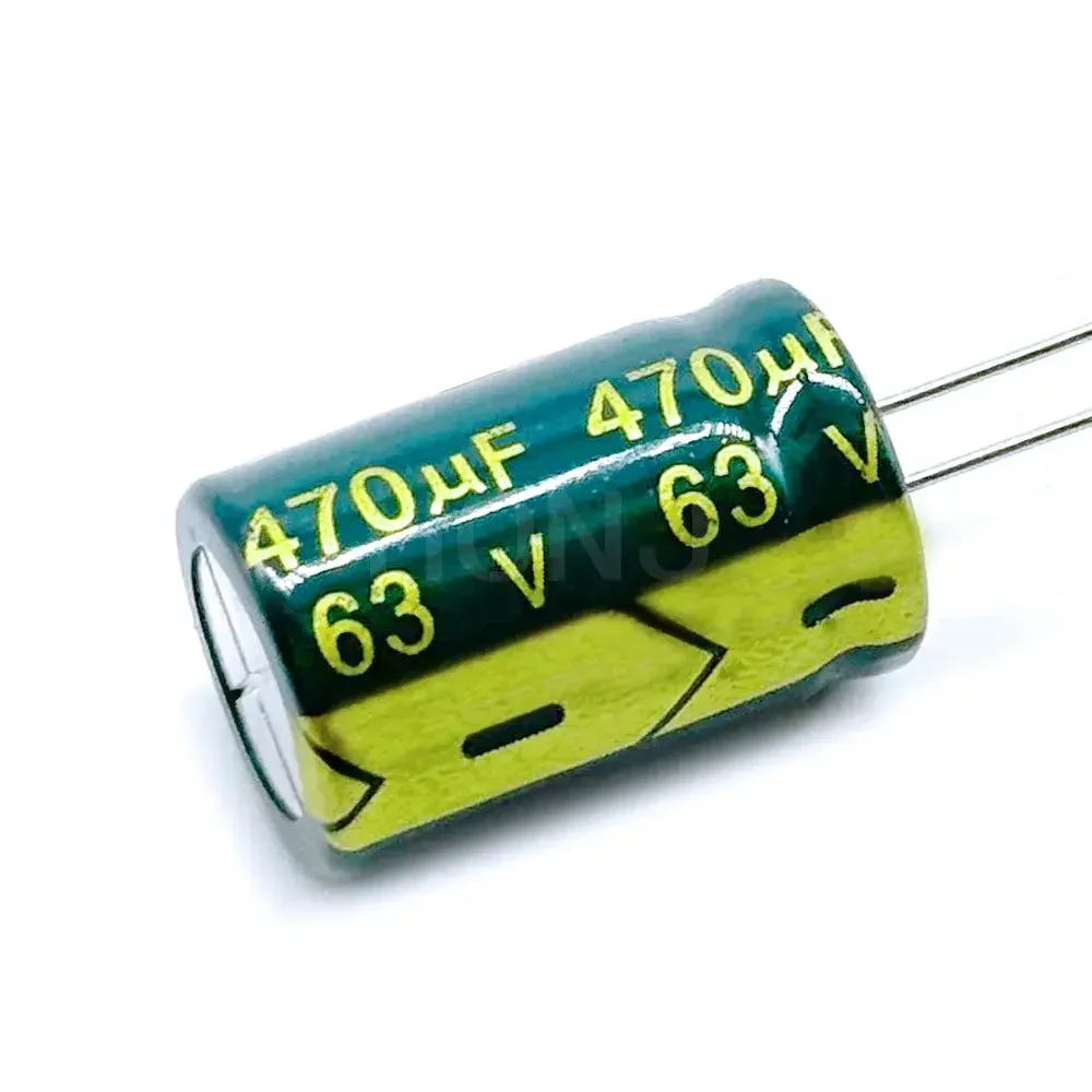 5-10PCS 63v470UF 13x20mm Aluminum Electrolytic Capacitors 470uf63v High ...
