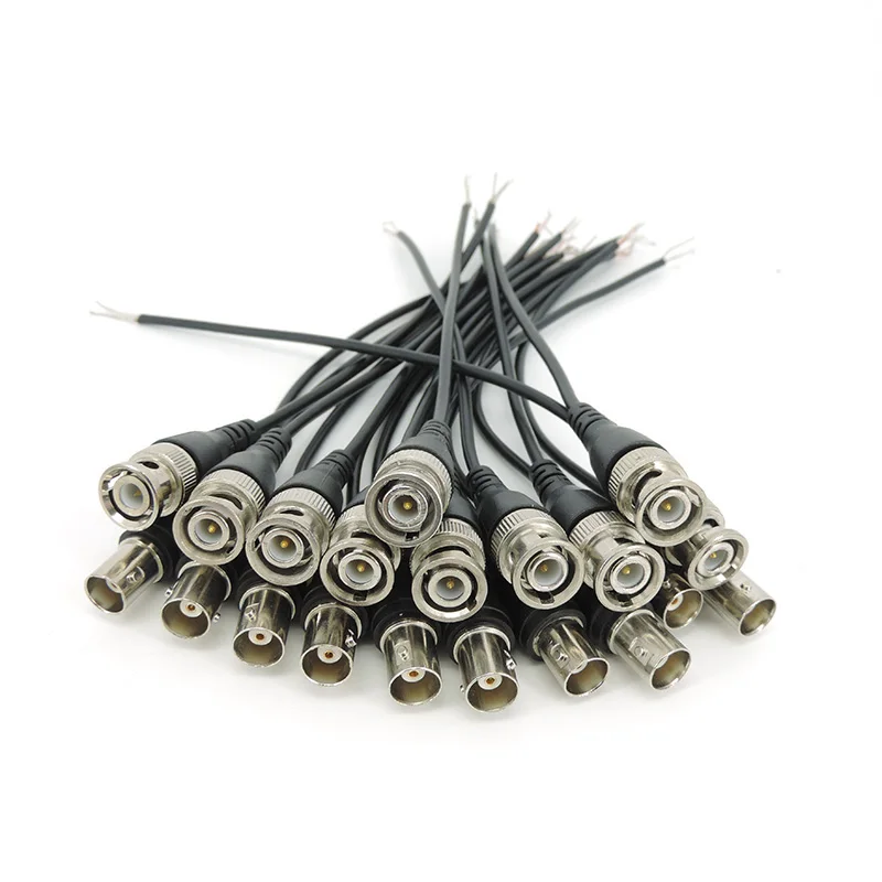 BNC-male-female-cable-shielding-plug-connector-wire-cord-Pure-copper ...