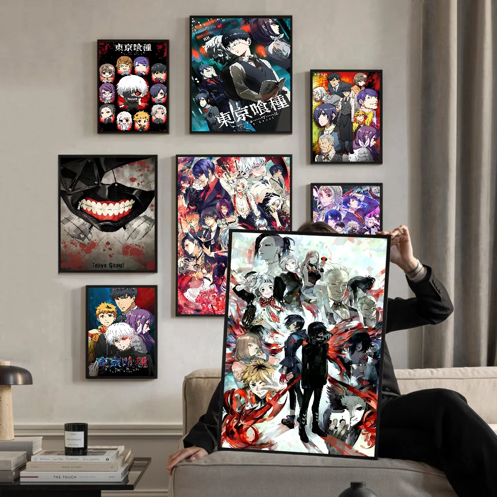 Amine-Tokyo-Ghoul-DIY-Sticky-Poster-Fancy-Wall-Sticker-for-Living-Room ...