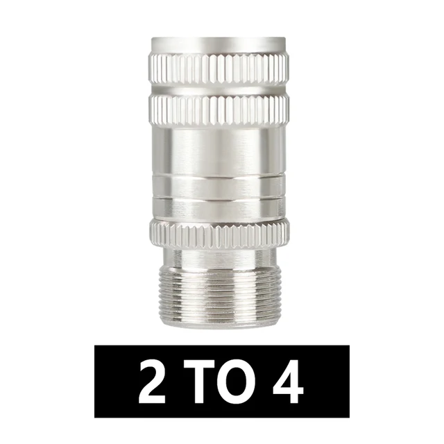 Dental Turbine Handpiece Adapter 4 Holes 2 Holes Changer Connector ...