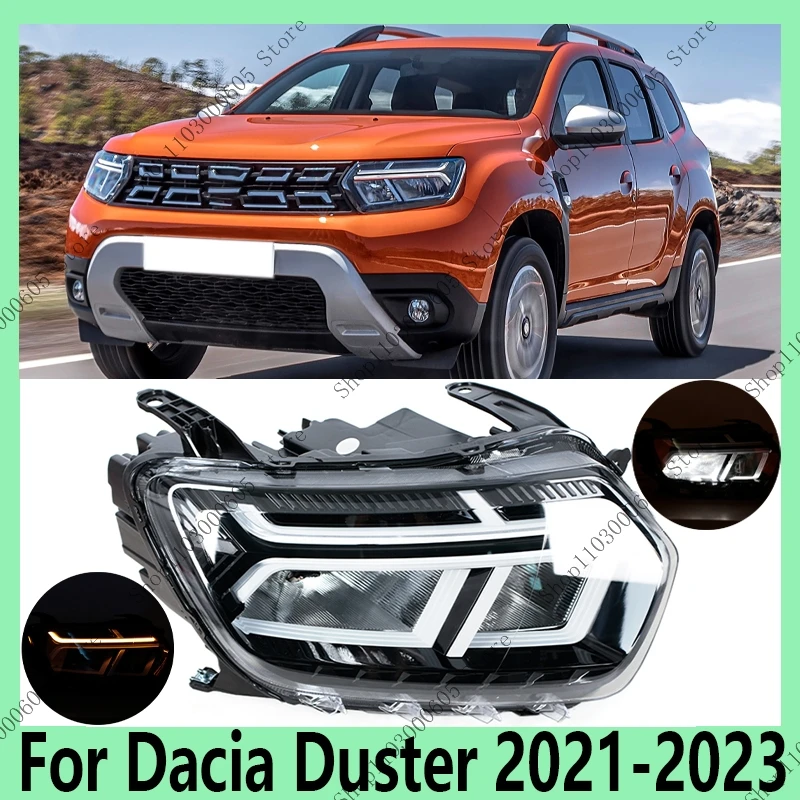Para Dacia Duster 2021-2023 piezas de automóvil faros de parachoques ...