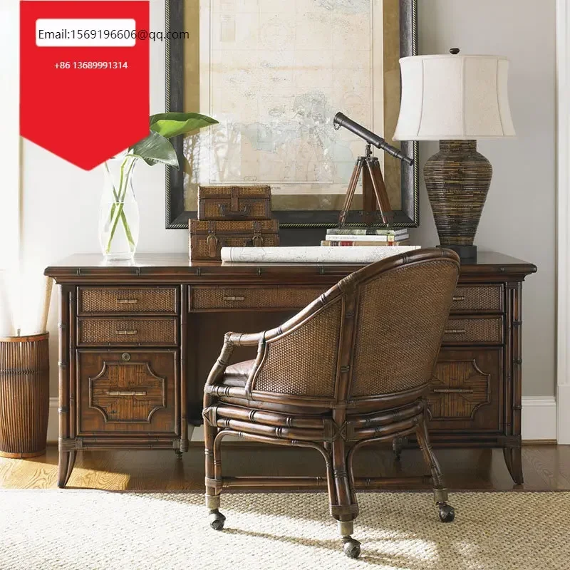 Estilo-Do-Sudeste-Asi-tico-Rattan-Completa-Escultura-Em-Madeira-Maci-a ...