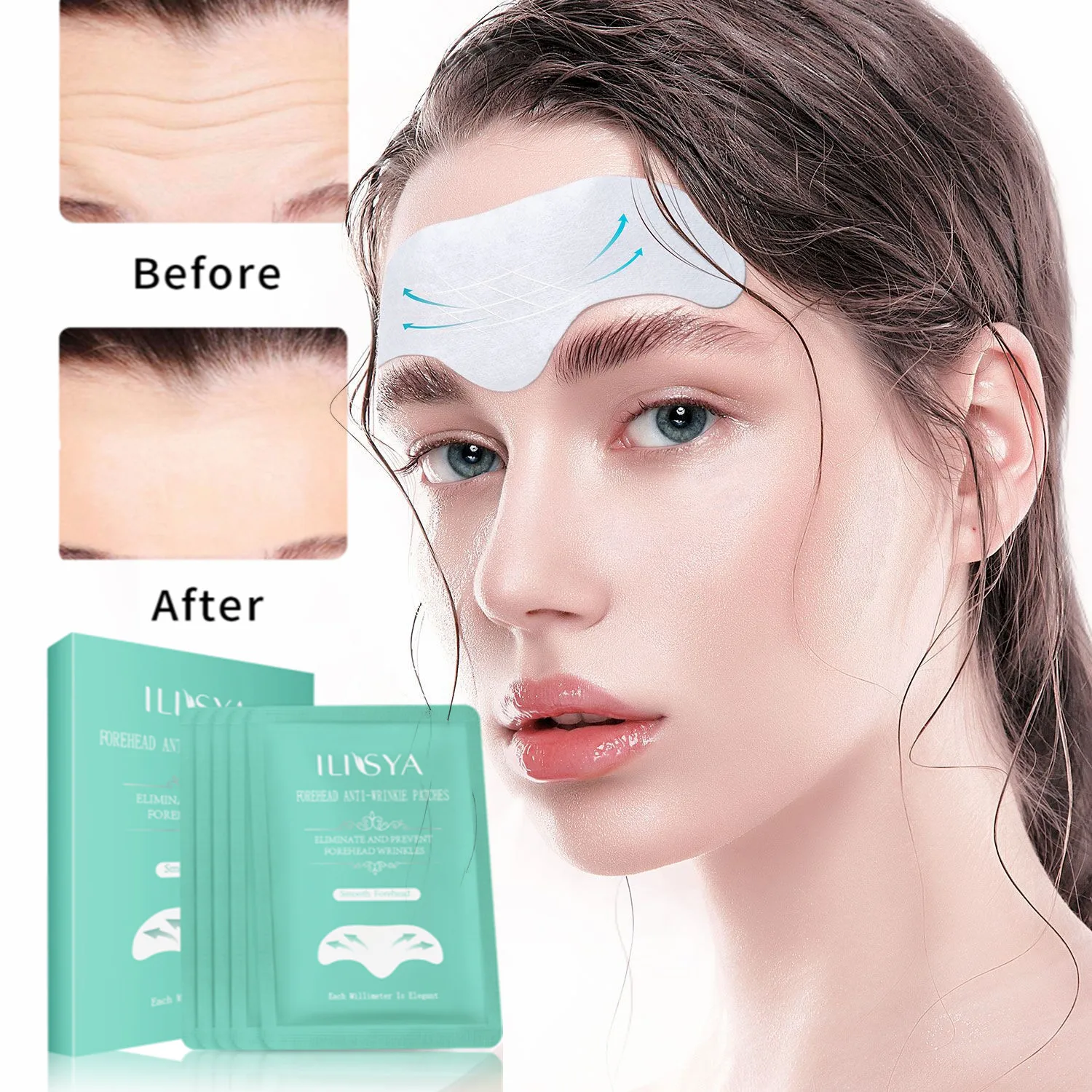 Frehead-Line-Removal-Gel-Patch-Anti-Wrinkle-Forehead-Firming-Mask-Frown ...