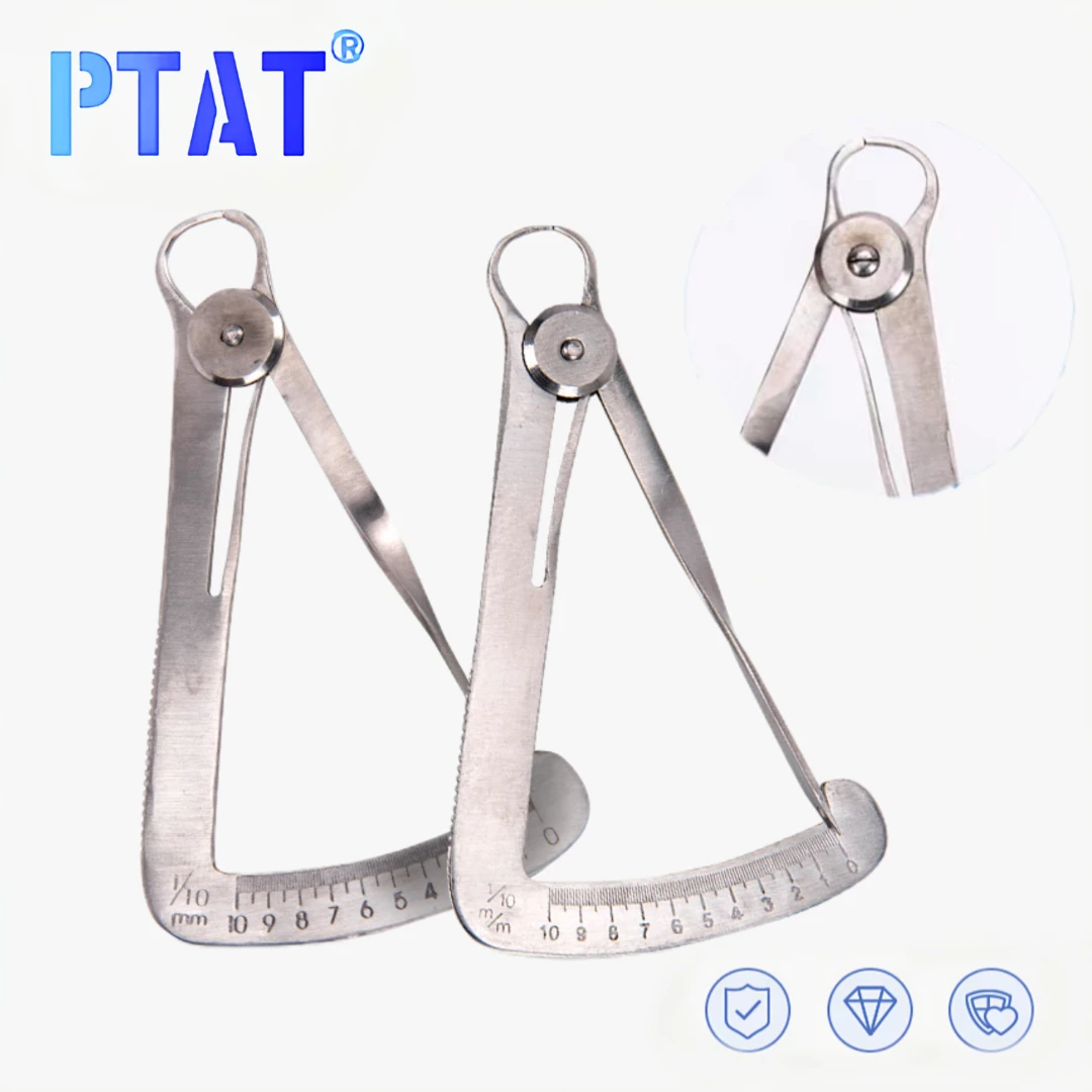 Dentistry Materials Dentist Caliper Dental Implant Calipers Gold/Wax ...