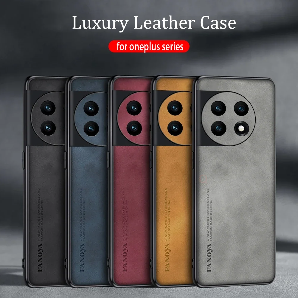 One-Plus-10t-10r-9r-11r-2v-Luxury-Sheepskin-Leather-Case-For-Oneplus-11 ...