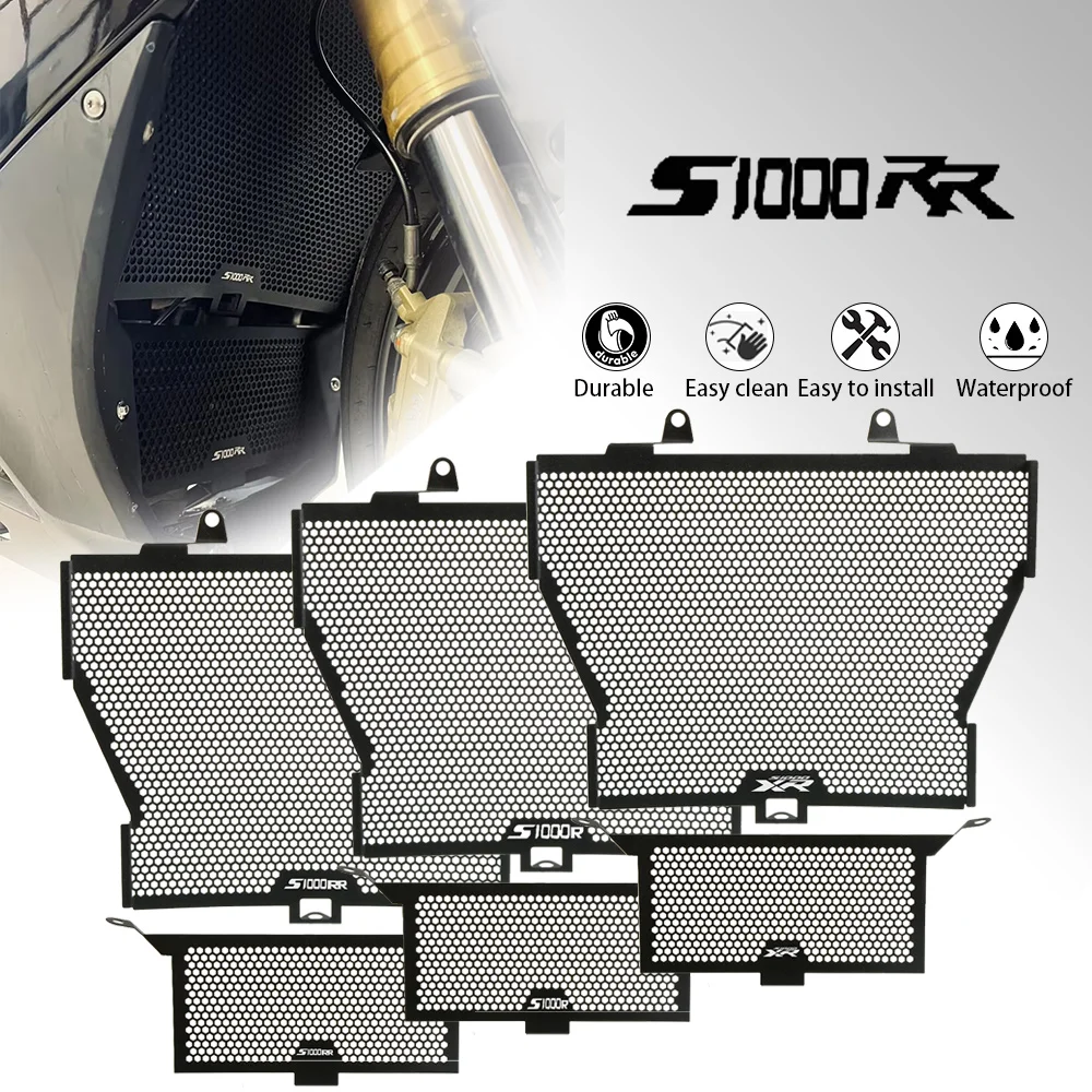 S 1000RR 1000XR 1000R 2017 Radiator Grille Guard Cover Oil Cooler Guard ...