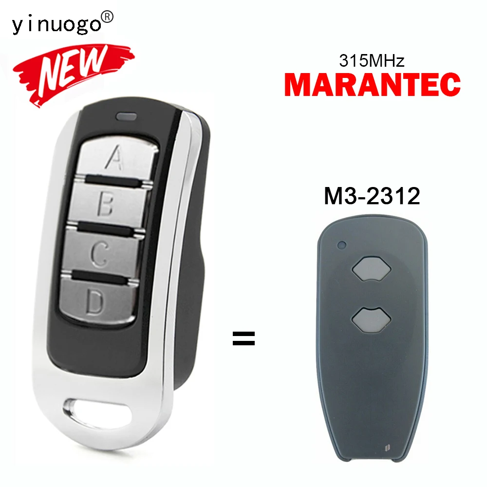 Marantec M3-2312 315Mhz Garázs Ajtó Távirányító Elektromos Kapu ...