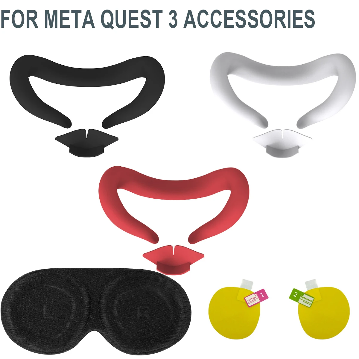 For-Meta-Quest-3-Accessories-VR-Lens-Protector-Cap-Dustproof-Anti ...