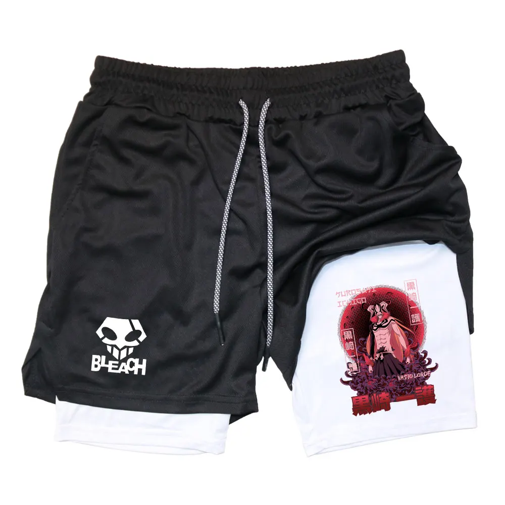 Anime-Bleach-Men-Shorts-2-In-1-Double-deck-Quick-Dry-GYM-Sport-Shorts ...