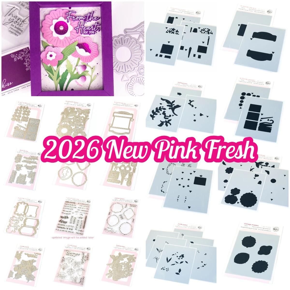 Bloomsmith Florals February Fink Fresh Metal Cutting Dies Stamps ...
