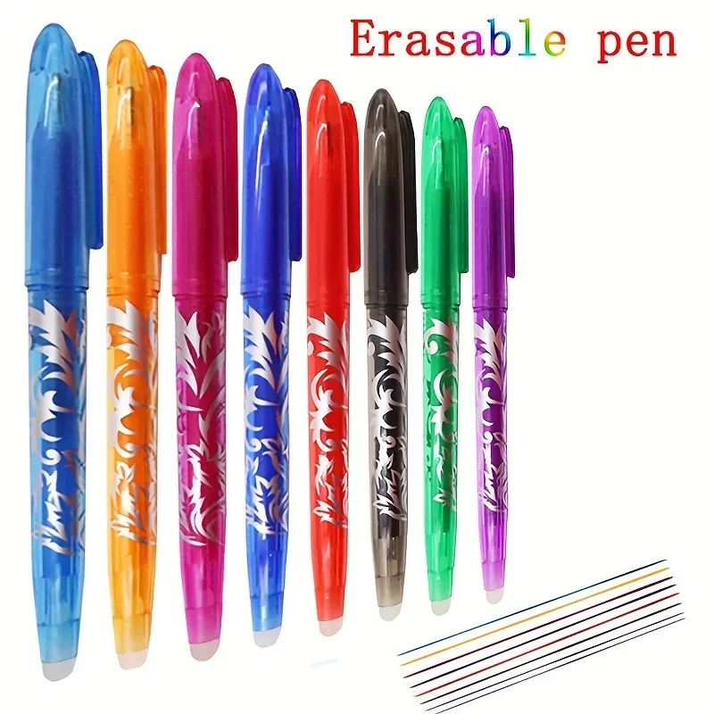 8-4pcs-Multi-Color-Erasable-Gel-Pen-0-5mm-Tip-Painting-Writing-Drawing ...