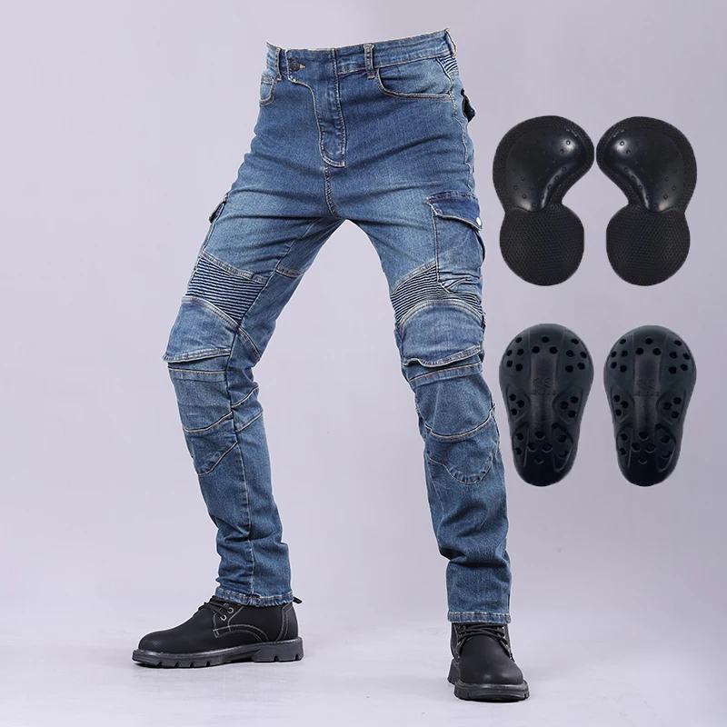 Motorcycle-Pants-Men-Moto-Riding-Jeans-Slim-Fit-Elastic-Racing ...