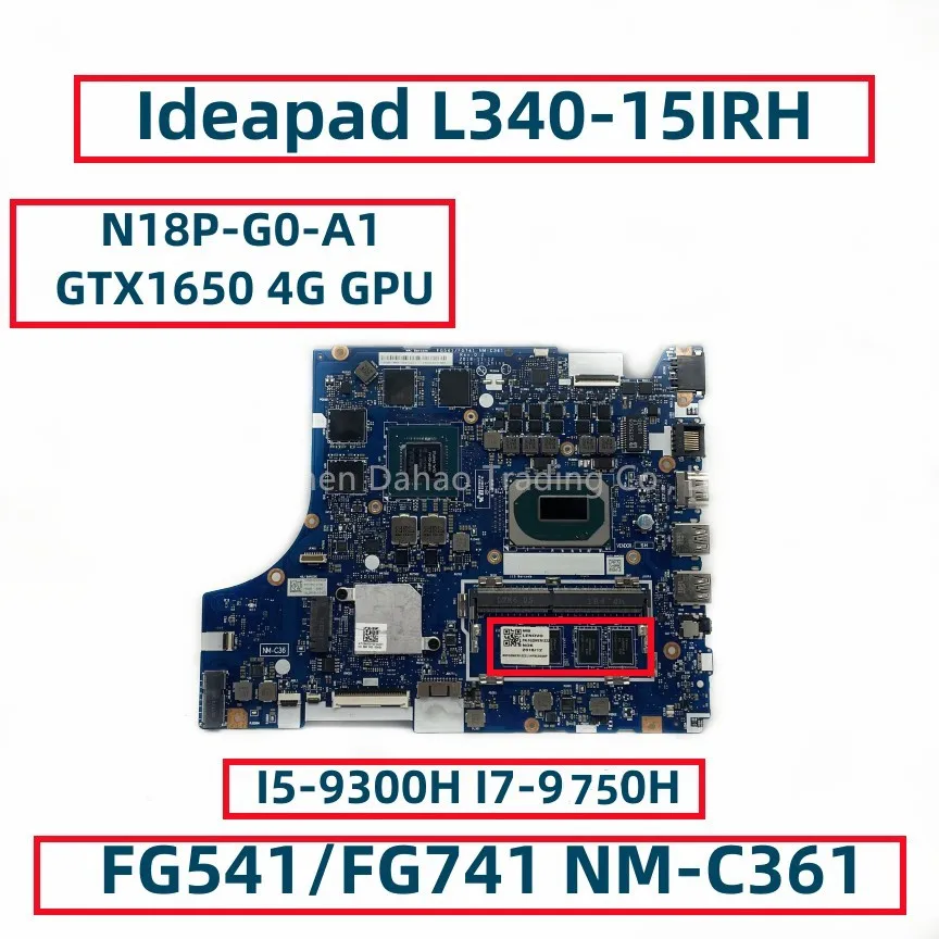FG541-FG741-NM-C361-For-Lenovo-Ideapad-L340-15IRH-Laptop-Motherboard-W ...