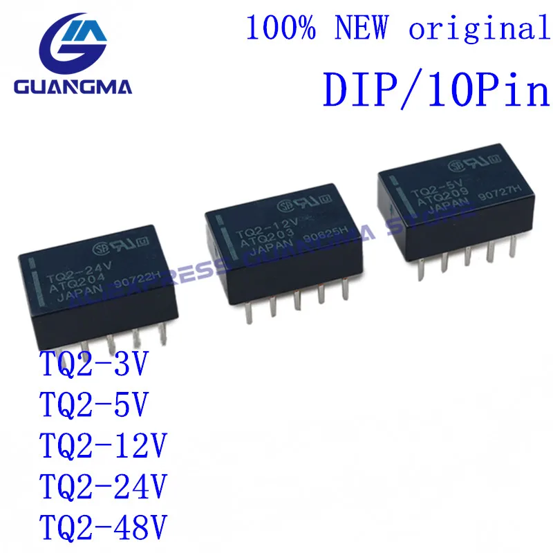 10 pièces 100% Original nouveau TQ2 Signal cite 3V 5V 12V 24V 48VDC l ...