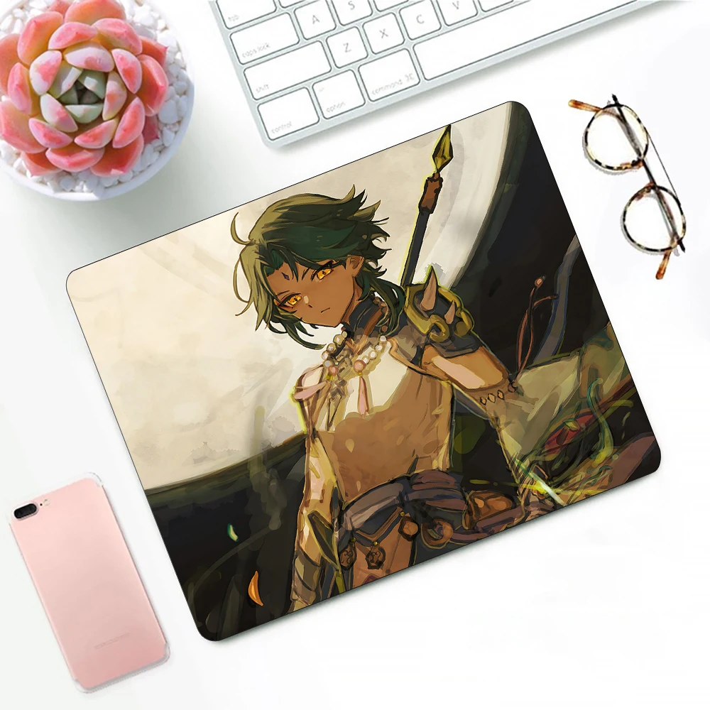 Xiao Genshin Impact Gaming Mouse Pad XS Small Mousepad For PC Gamer ...