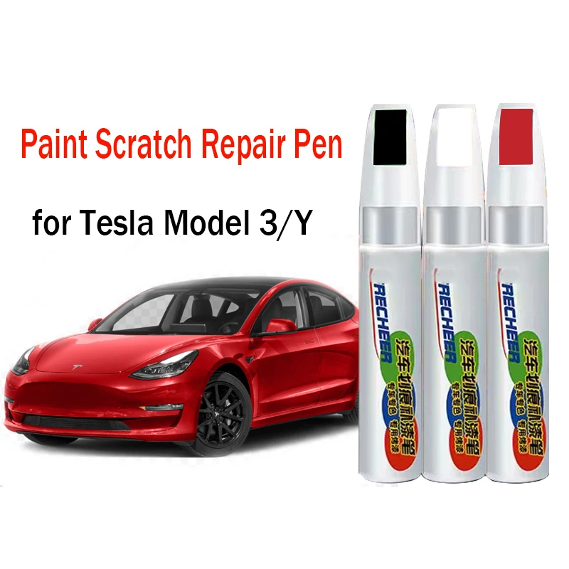 Car-Paint-Pen-Scratch-Repair-Touch-Up-Paint-Pen-for-Tesla-Model-3-Y ...