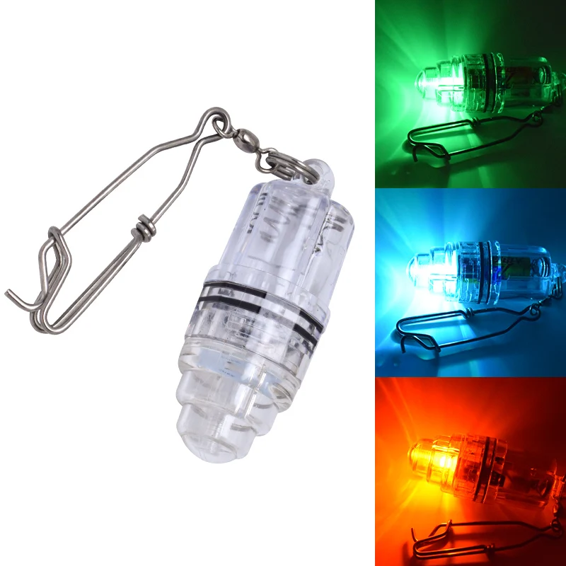 New-Waterproof-LED-Flashing-Mini-Deep-Drop-Underwater-Lights-Deep-Sea ...