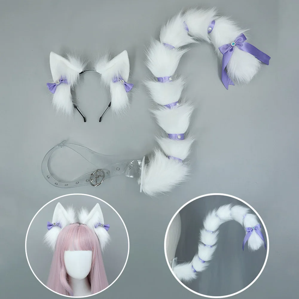 2022-Kawaii-Cat-Ear-Role-Play-Headband-Realistic-Lolita-Headwear-Hand ...