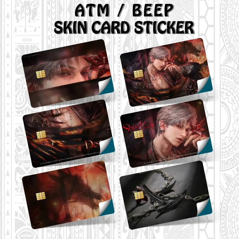 Game Love and Deepspace Sylus Bank Credit Cards Bus Pass Stickers Cool ...