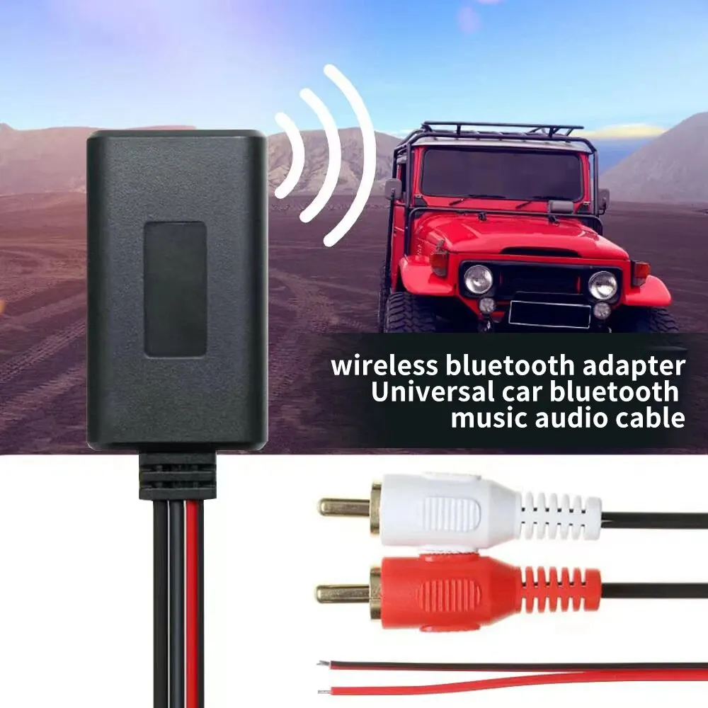 Car-Universal-2RCA-Wireless-Bluetooth-5-0-Module-AUX-Audio-Cable-Stereo ...
