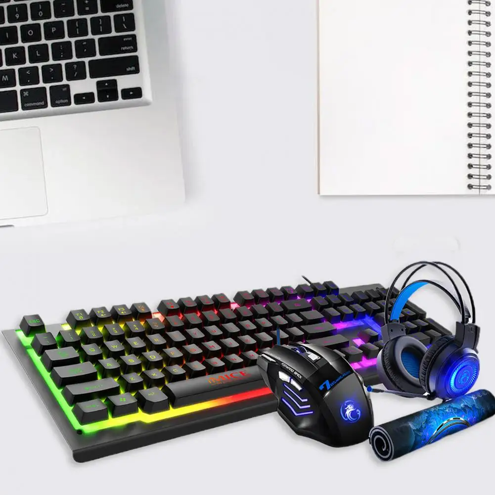 IMICE-Kit-Ergon-mico-Teclado-Gaming-RGB-Backlight-Plug-Play-Acess-rios ...