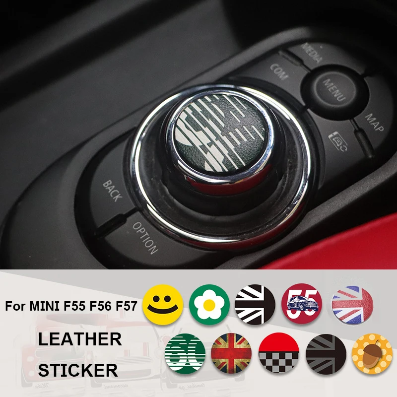 For-MINI-Cooper-F56-F55-F57-Car-Central-Control-Multimedia-Button-Cover ...