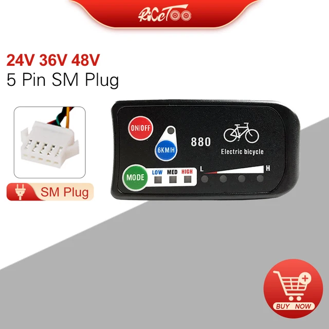 eBike Display KT LCD3 LCD4 LCD5 LCD7 LCD8H LCD9 LED880 LED900S ...