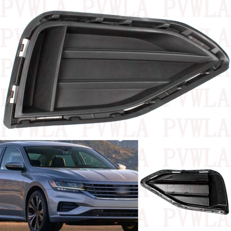 Right-Side-Front-Bumper-Fog-Lamp-Light-Grille-Cover-561853212A-For-VW ...