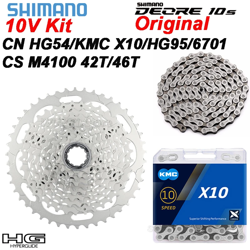 SHIMANO-Cassette-DEORE-para-bicicleta-de-monta-a-pi-n-de-10V-HG-CS ...