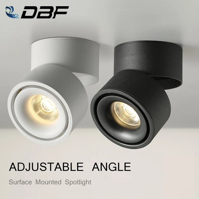 [DBF]Surface mounted downlight adjustable angle household anti glare ...