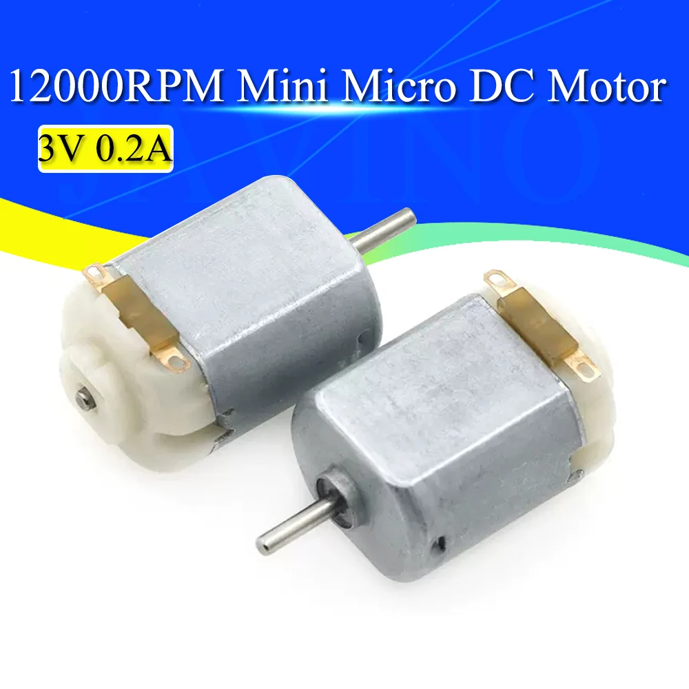 5Pcs-3V-0-2A-12000RPM-65Gcm-Mini-Micro-DC-Motor-for-DIY-Toys-Hobbies ...
