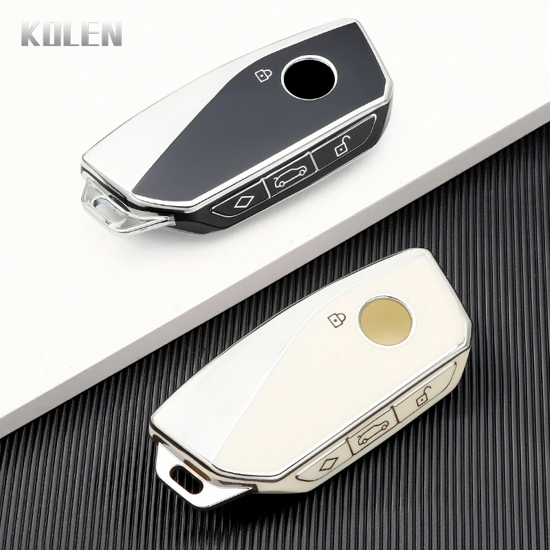 New TPU Car Key Case Cover Shell Fob For BMW i7 X7 G07 LCI iX I20 X1 ...