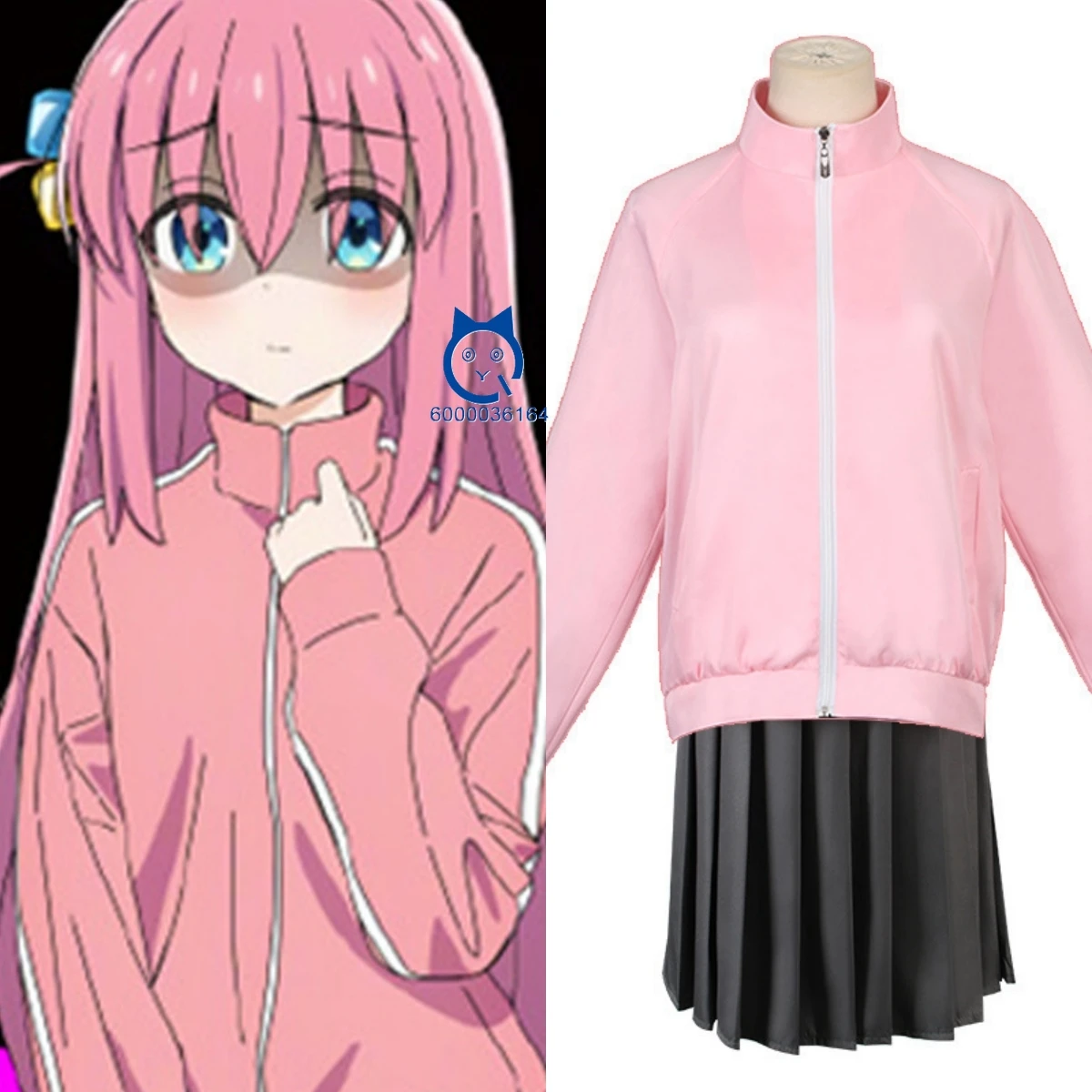 Bocchi The Rock Cosplay Costume Anime Bocchi Hitori Role Playing ...