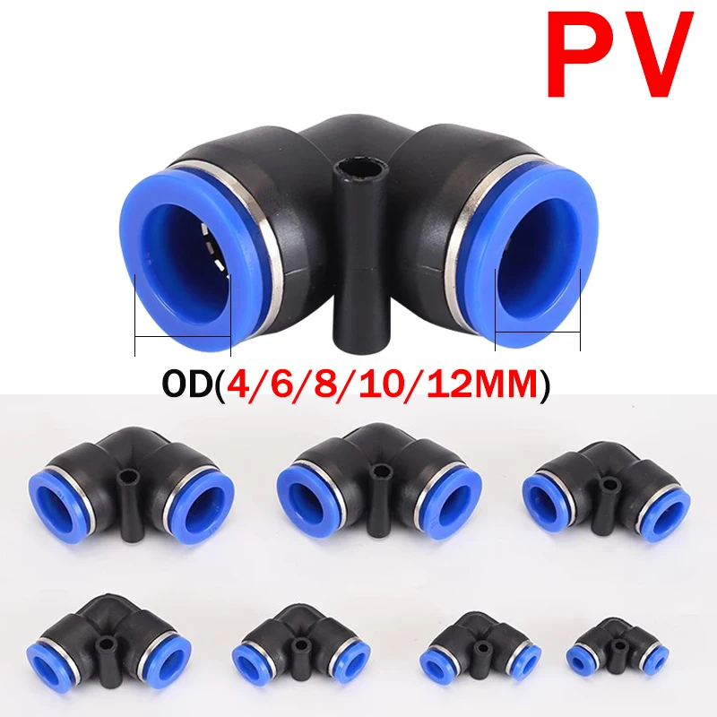 20-50-100-PCS-Pneumatic-Fitting-Connector-PV-Plastic-Hose-4mm-6mm-8mm ...