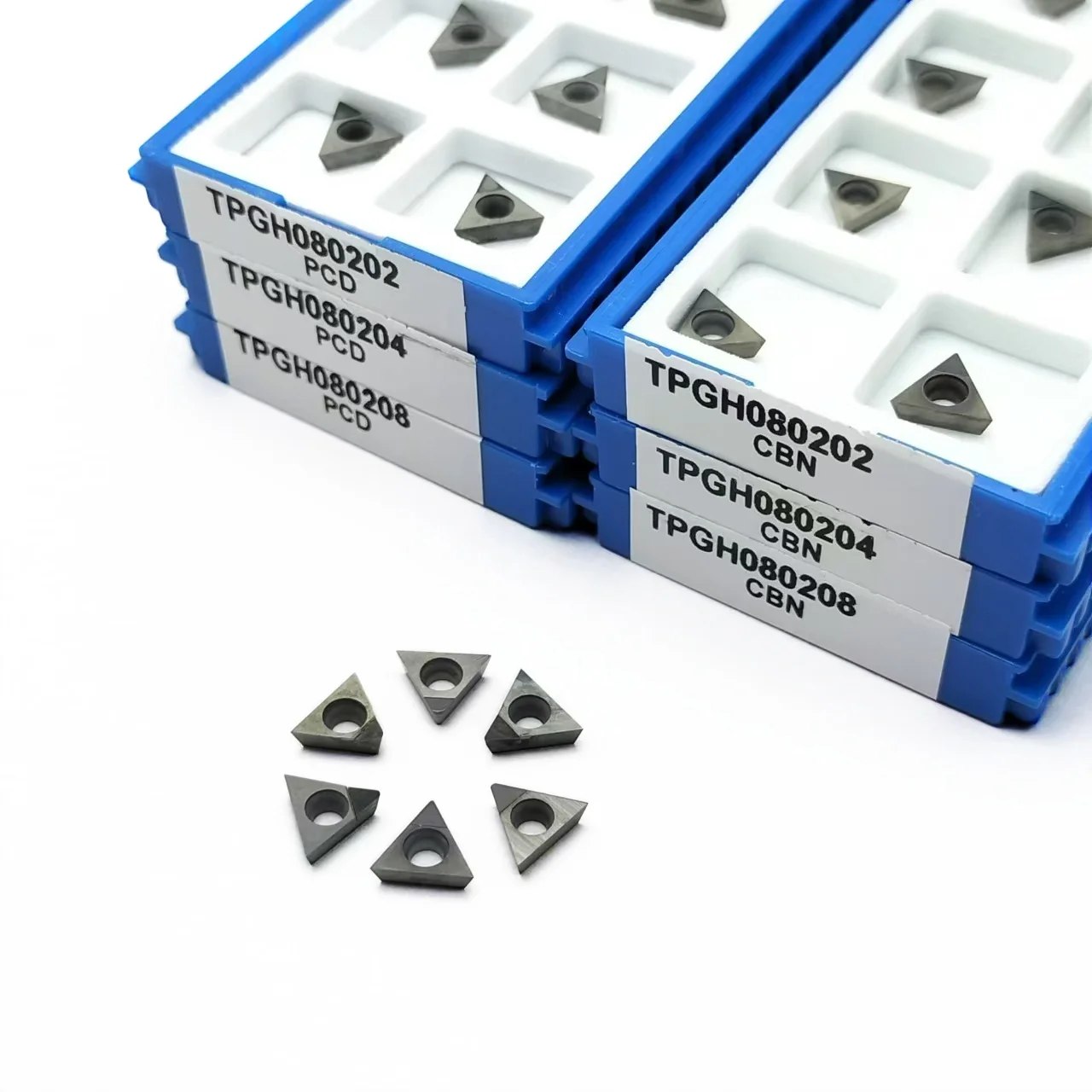 10PCS-PCD-CBN-TPGH-TPGH080202-TPGH080204-TPGH080208-CNC-Diamond-Cutter-Insert-Aluminum-Alloy ...