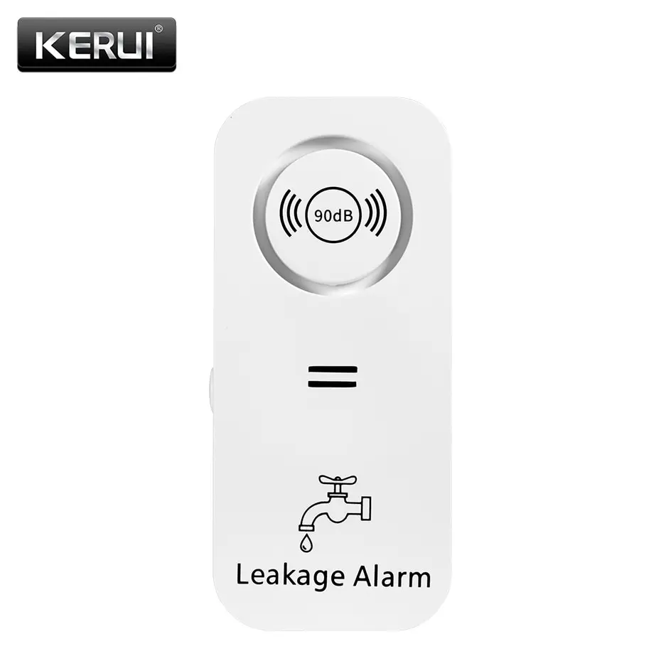KERUI-Wireless-Water-Sensor-90dB-Alarm-Water-Leak-Detector-Alert ...
