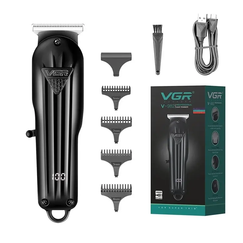 VGR-Hair-Trimmer-Professional-Hair-Clipper-Electric-T-Blade-Hair ...