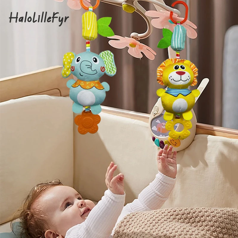 Baby-Bed-Crib-Rattles-Stroller-Mobile-Hanging-Bell-Toys-for-Infant ...