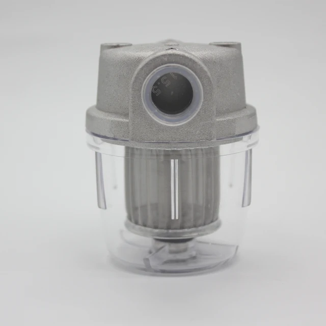 Oil filter for oil burner Transparent P.C. Cup 1/4" 3/8" Small Diesel ...