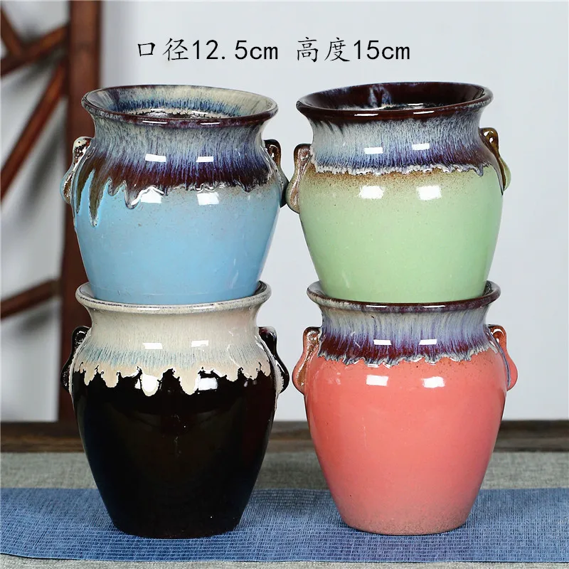 Цветочный горшок с фиолетовым песком, Креативный цветочный горшок с ...