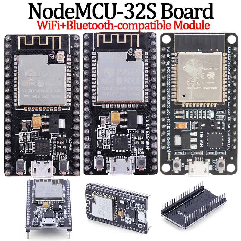 ESP32S Development Board WiFi+Bluetooth-compatible Ultra-Low Power Consumption NodeMCU-32S Board ...