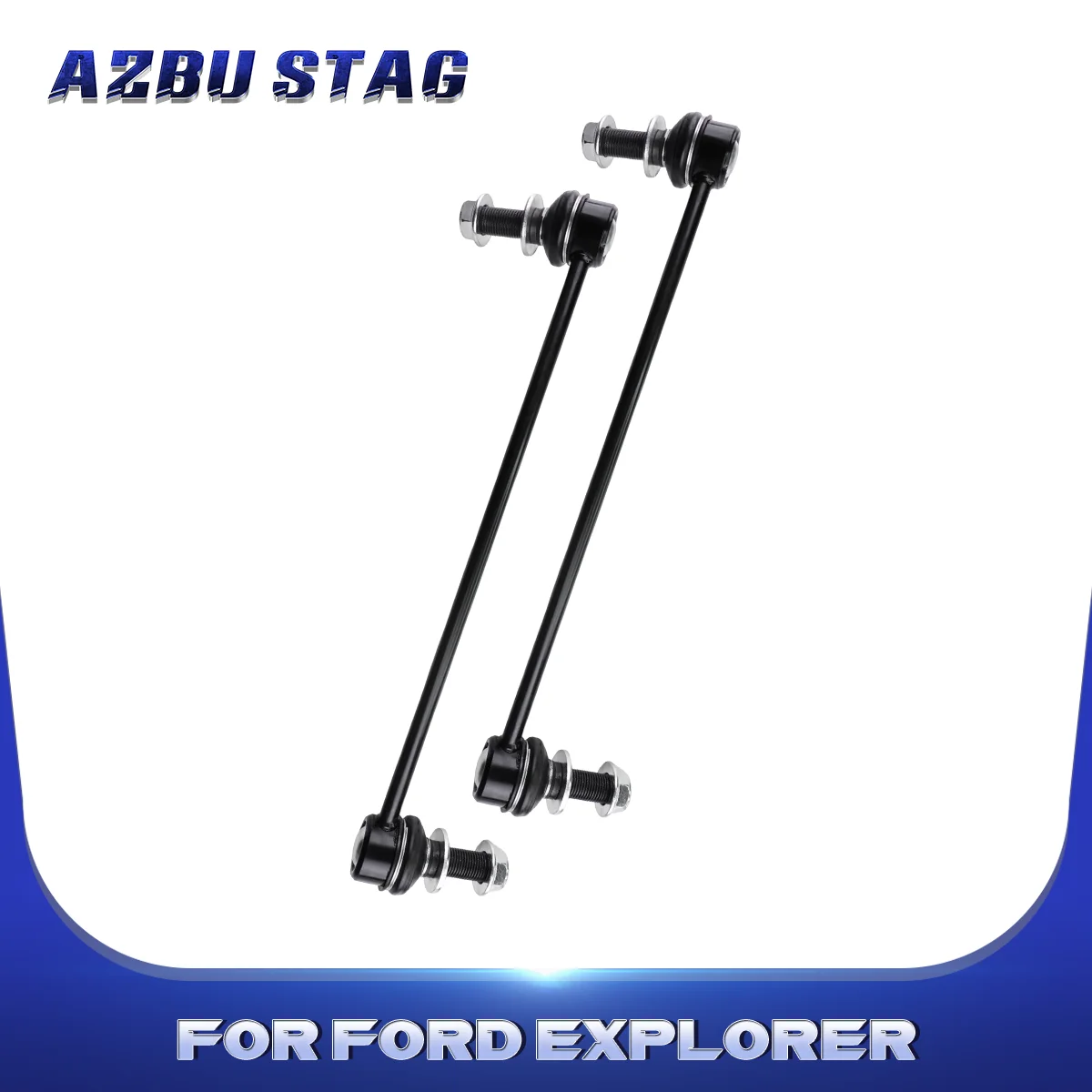 AzbuStag-2Pcs-Front-Stabilizer-Bar-End-Link-Suspension-for-FORD ...