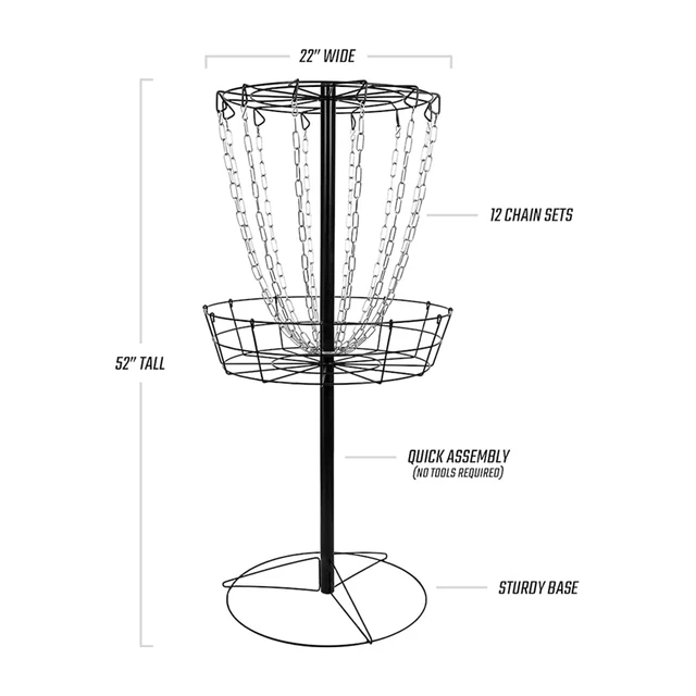 Frisbee Golf Basket Dimensions