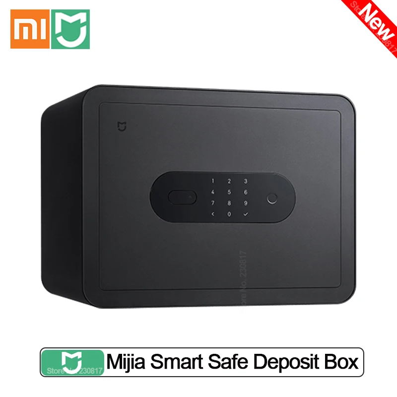 Xiaomi-Mijia-Smart-Safe-Deposit-Box-Fingerprint-Unlock-Work-with-Mi ...