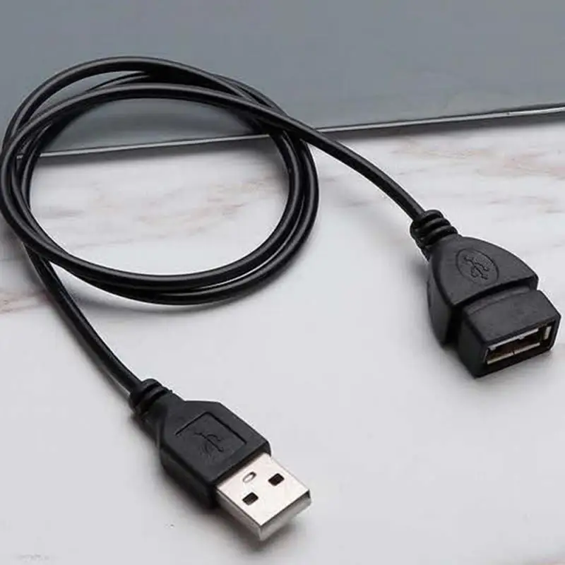 1PCS-60-100-150cm-USB-Extension-Cable-Super-Speed-USB-2-0-Cable-Male-To ...