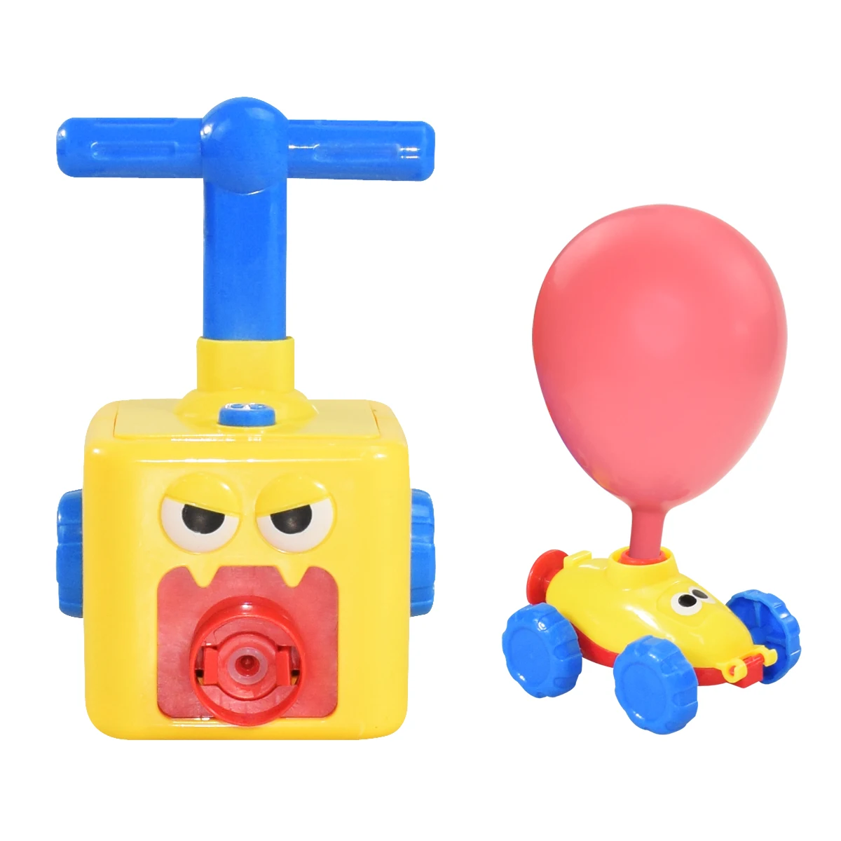 Balloon powered car Children's inertial pressure Balloon powered car ...