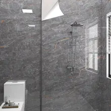 Badkamer Muurkleefbehang Wc Wandbekleding Sticker Vochtbestendig ...