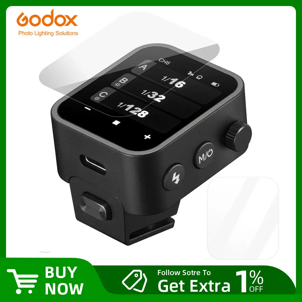Screen-Protective-Film-for-Godox-X3-Xnano-Flash-Trigger-Tempered-Glass ...
