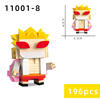 One Piece BrickHeadz Building Blocks Luffy Nami Chopper Sanji Zoro ...