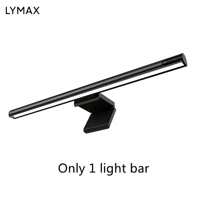 LYMAX LED Desk Lamp Screen Display Hanging Light Eye-caring Wireless ...